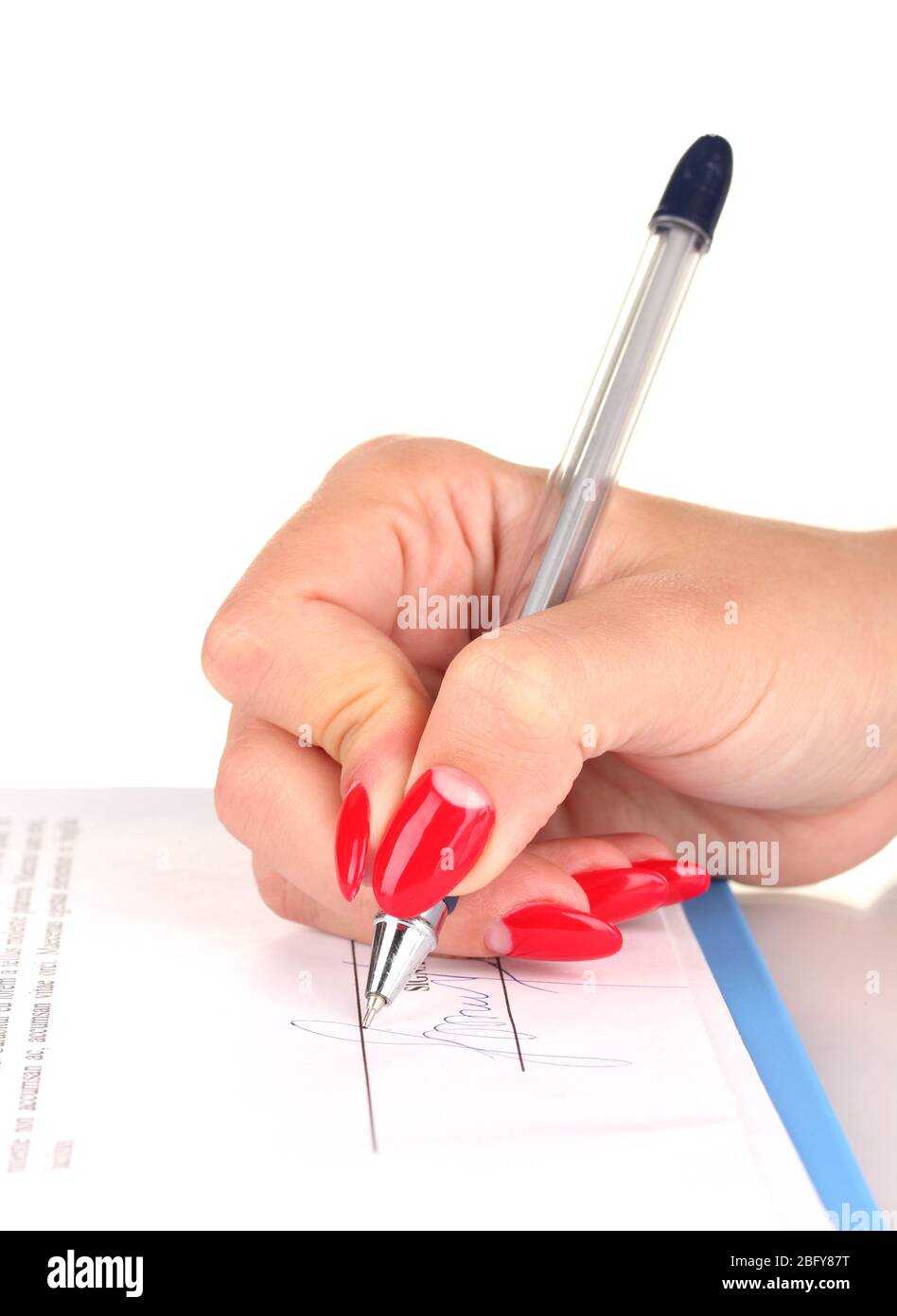 signing of treaty isolated on white Stock Photo - Alamy