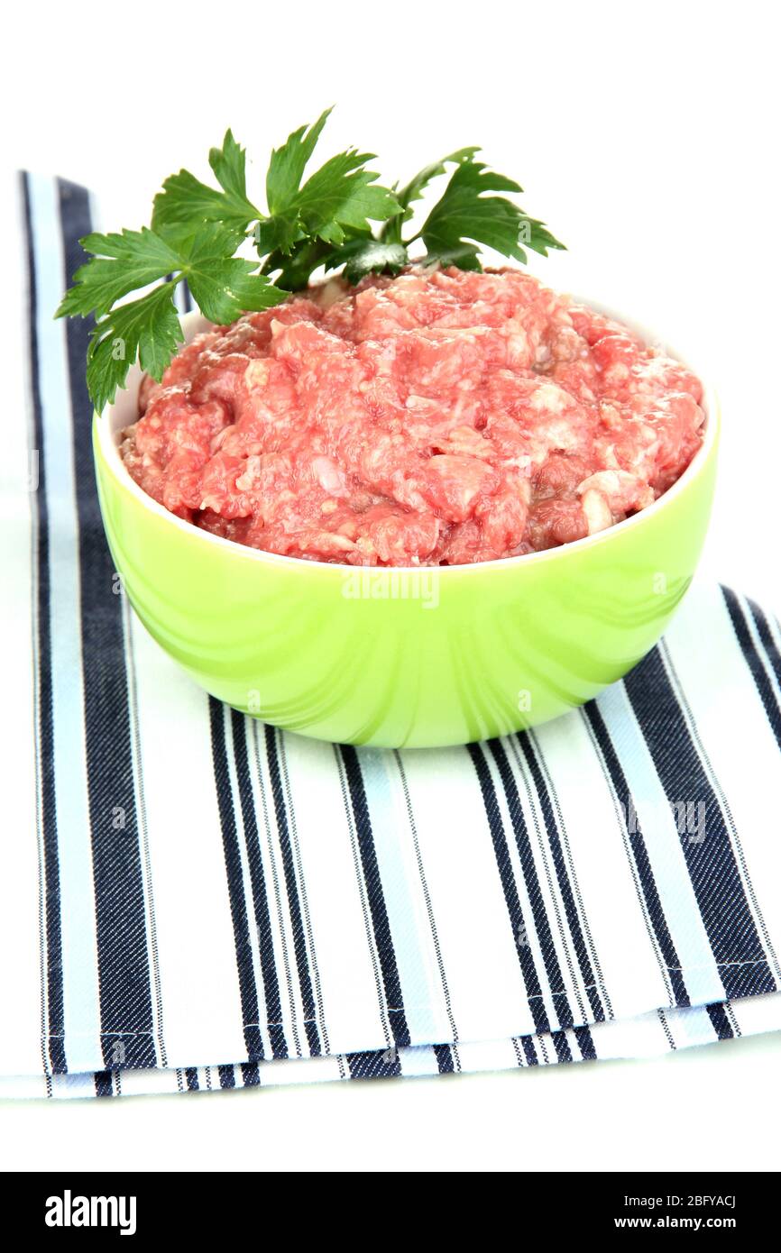 Ground beef meal bowl Cut Out Stock Images & Pictures - Alamy