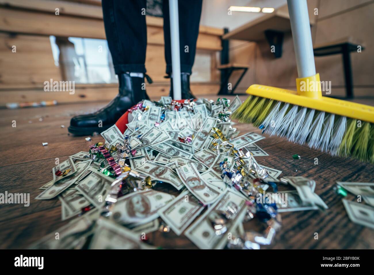 Buck sweeping hi-res stock photography and images - Alamy
