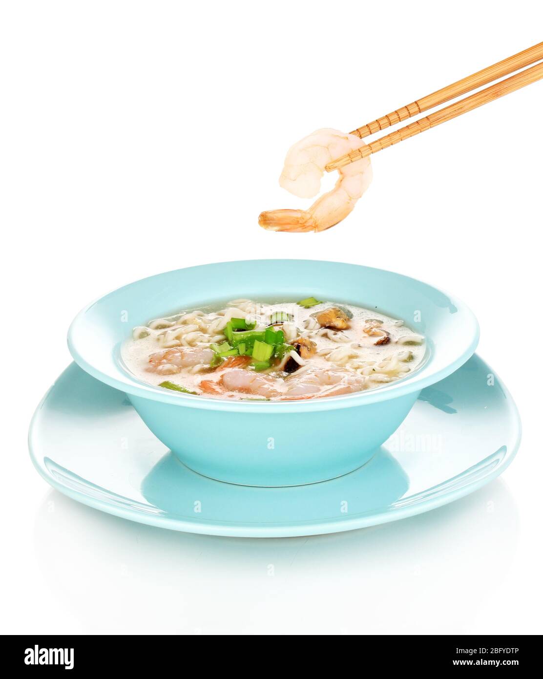 Chinese seafood fried noodle Cut Out Stock Images & Pictures - Alamy