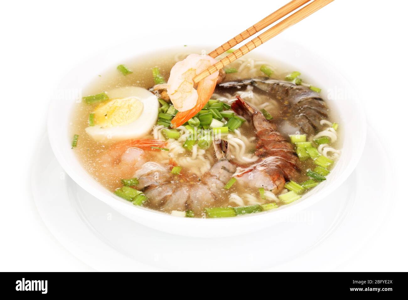 Chinese seafood fried noodle Cut Out Stock Images & Pictures - Alamy