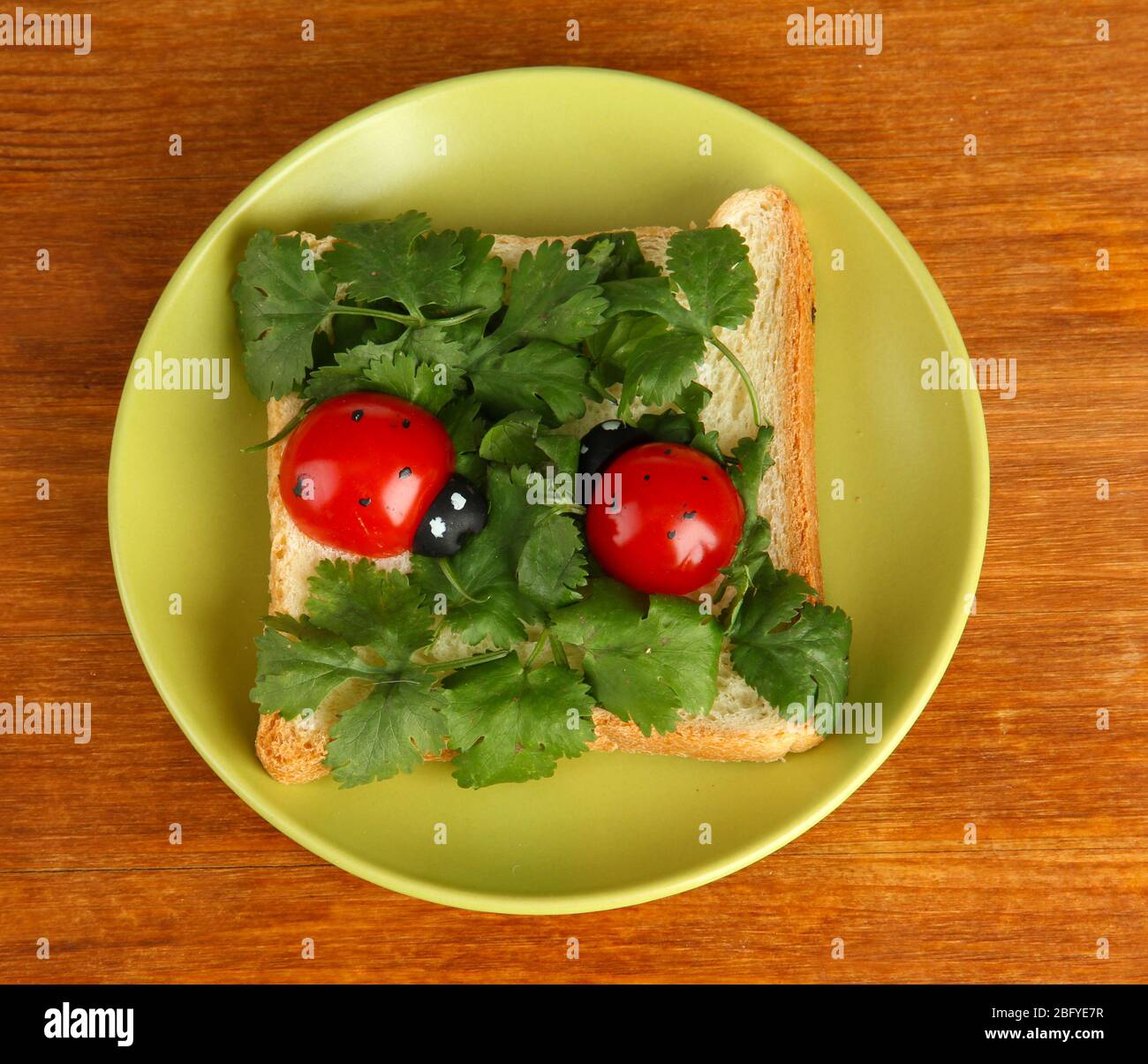 fun food for kids isolated on white Stock Photo - Alamy