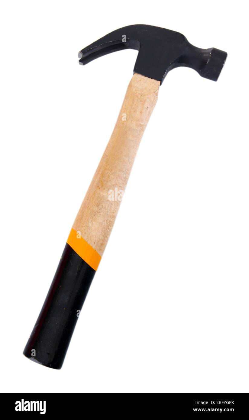 Hammer, isolated on white Stock Photo - Alamy