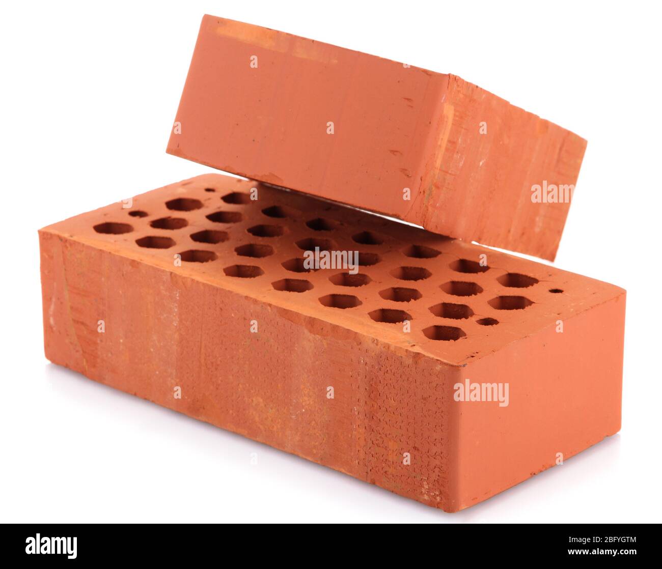 bricks, isolated on white Stock Photo - Alamy