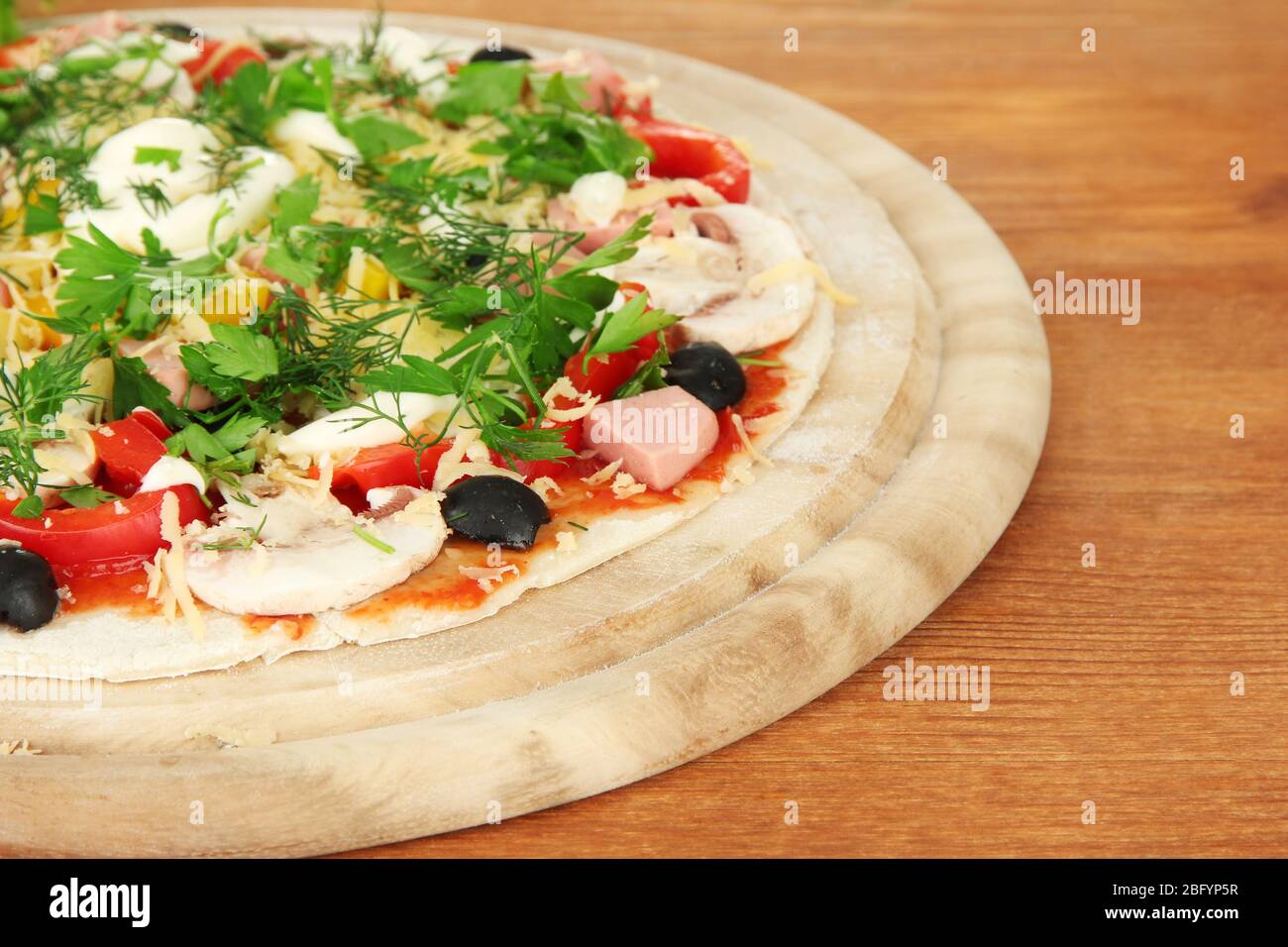 process of making pizza Stock Photo - Alamy