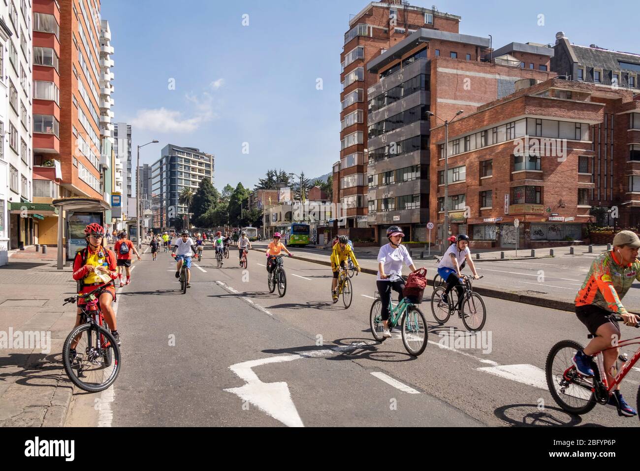 Ciclovia bogota hi-res stock photography and images - Alamy