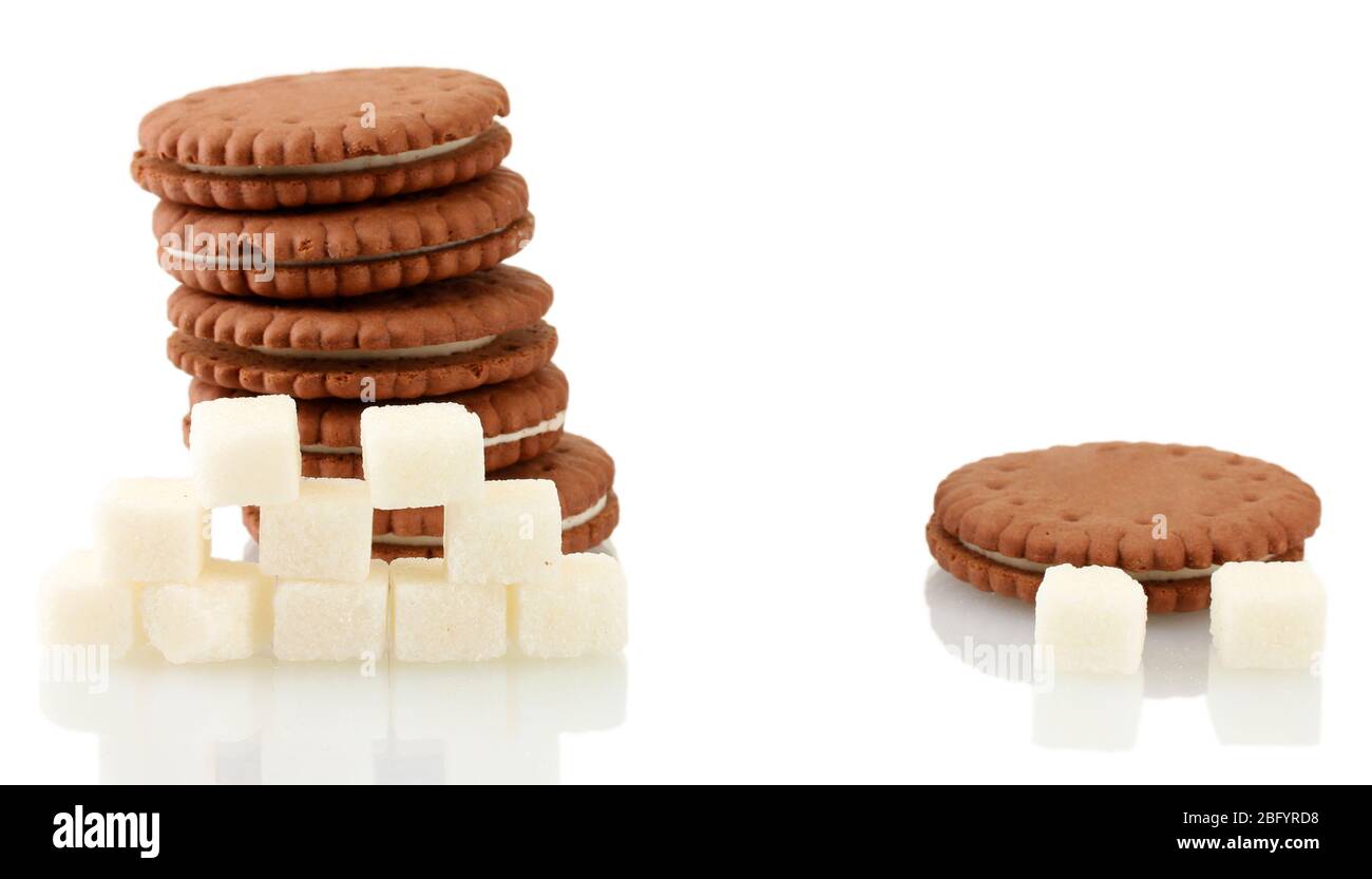 Concept: Amount of sugar in food Stock Photo - Alamy