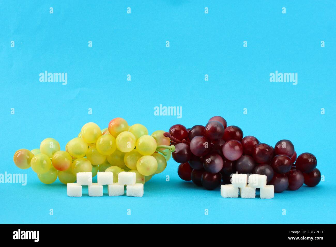 Concept: Amount of sugar in food Stock Photo - Alamy