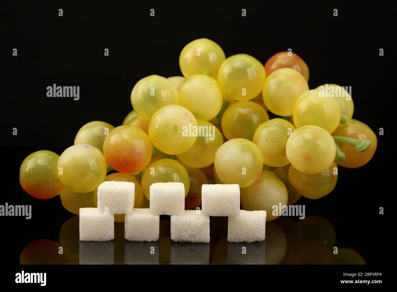 Concept: Amount of sugar in food Stock Photo - Alamy