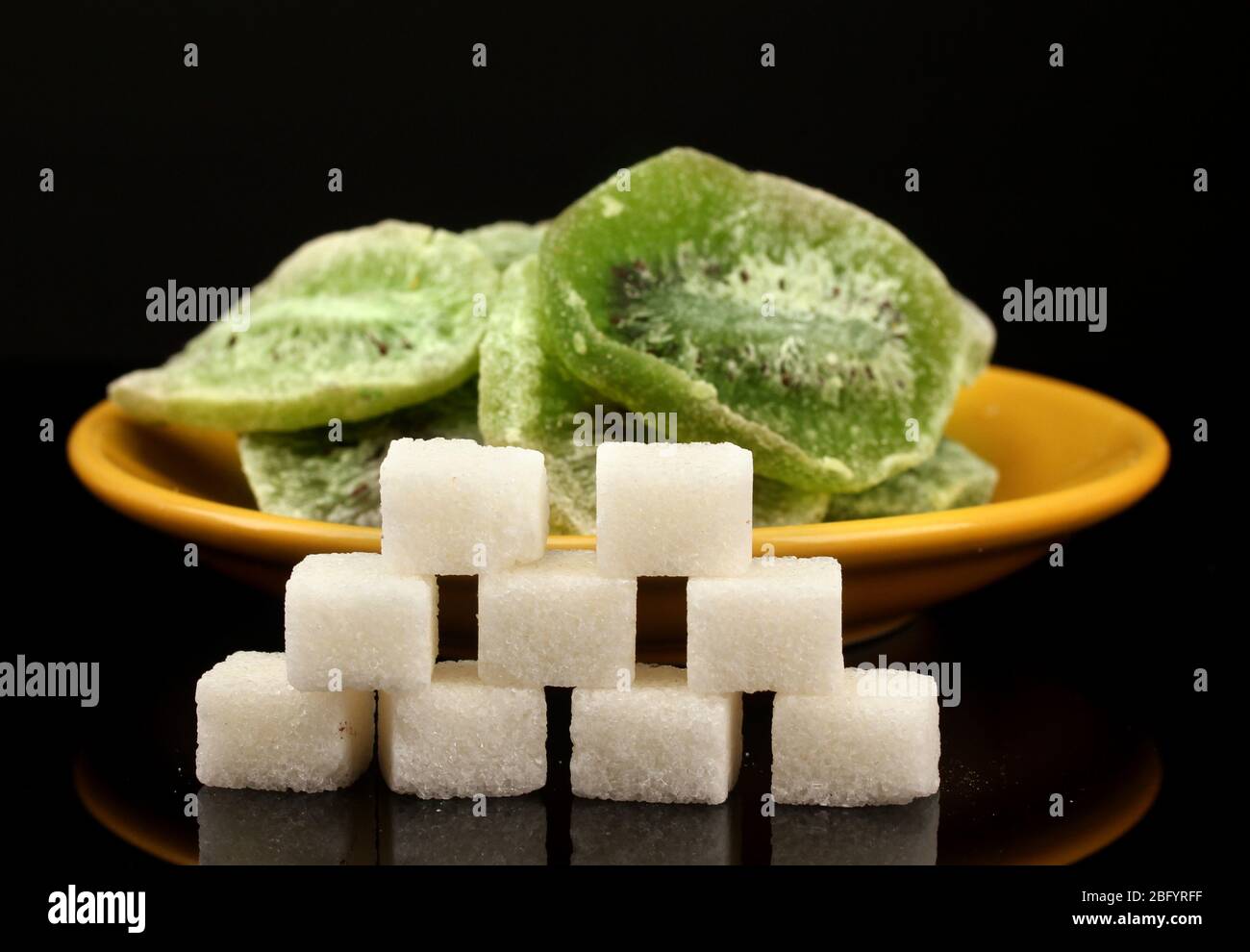 Concept: Amount of sugar in food Stock Photo - Alamy