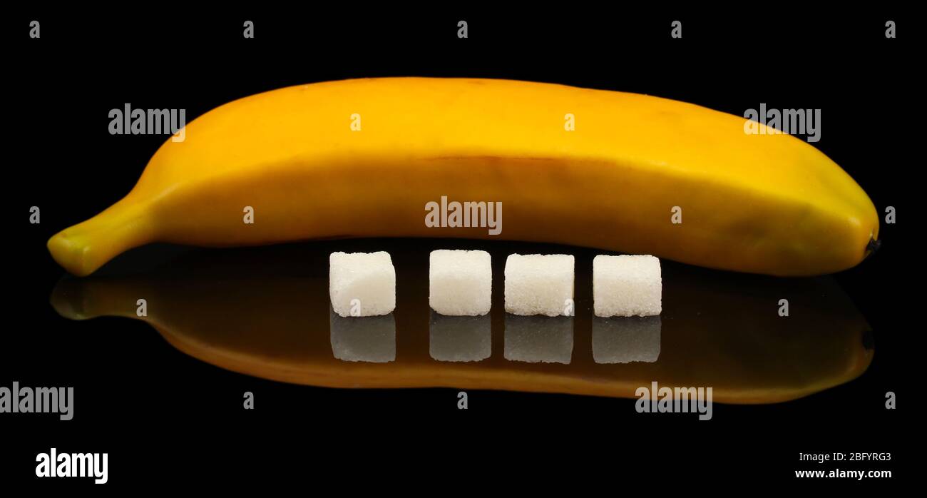 Concept: Amount of sugar in food Stock Photo - Alamy