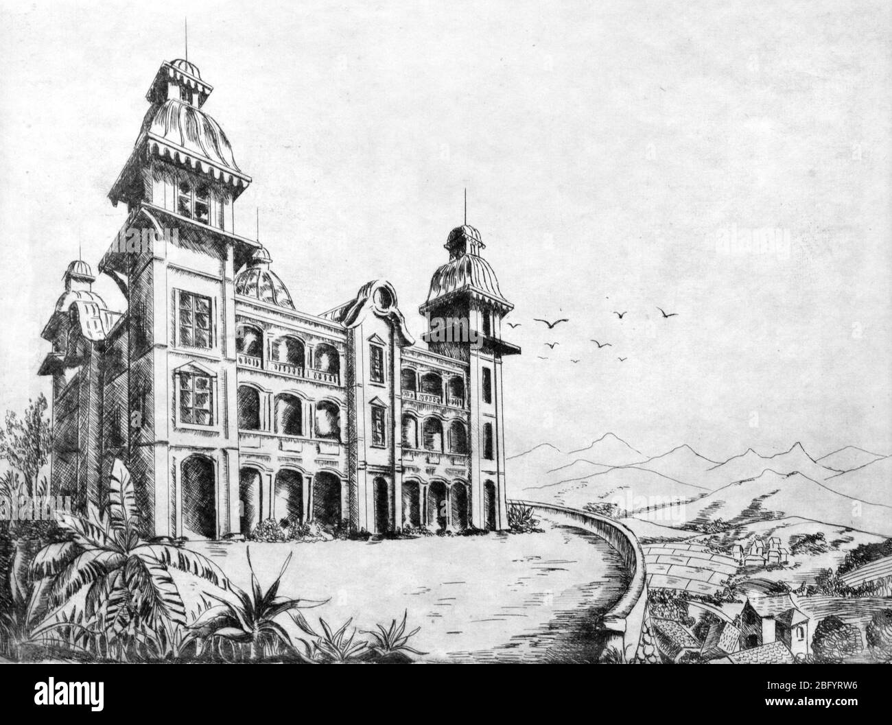 Andafiavaratra Palace (1873) of Prime Minister Rainilaiarivony (1828 ...