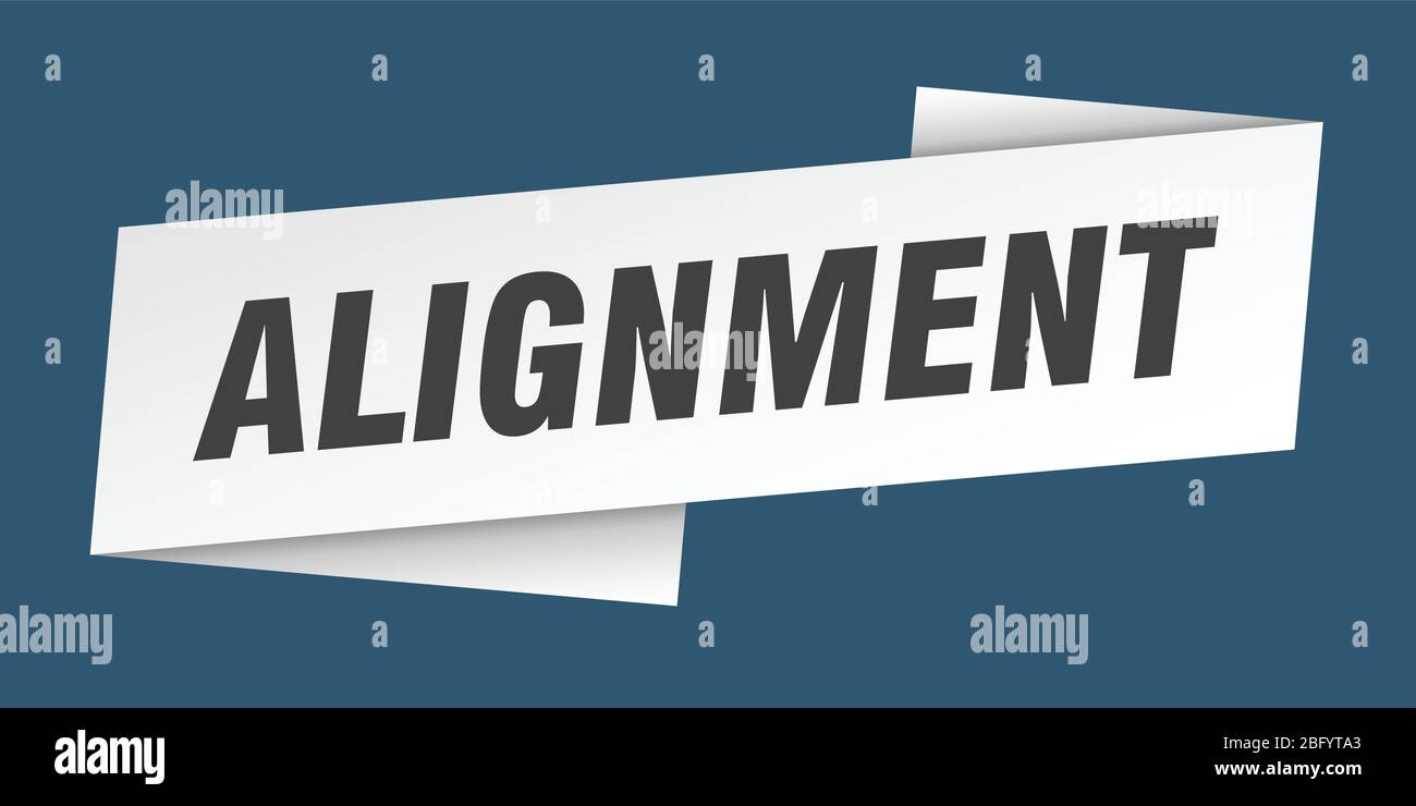 alignment banner template. alignment ribbon label sign Stock Vector ... alignment banner template. alignment ribbon label sign Stock Vector ...