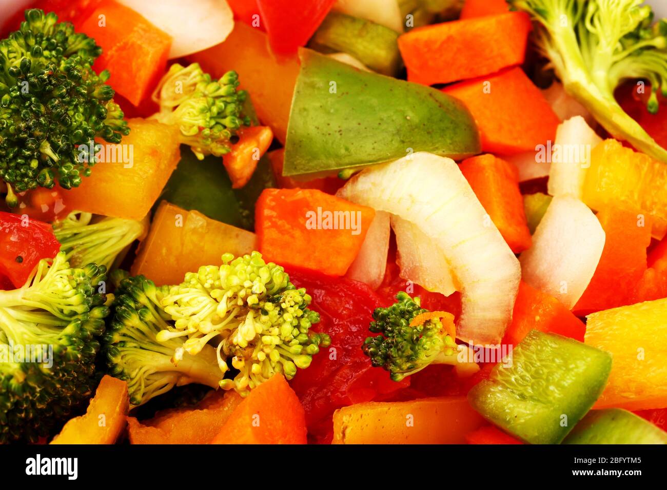 Vegetable stew background, macro Stock Photo - Alamy