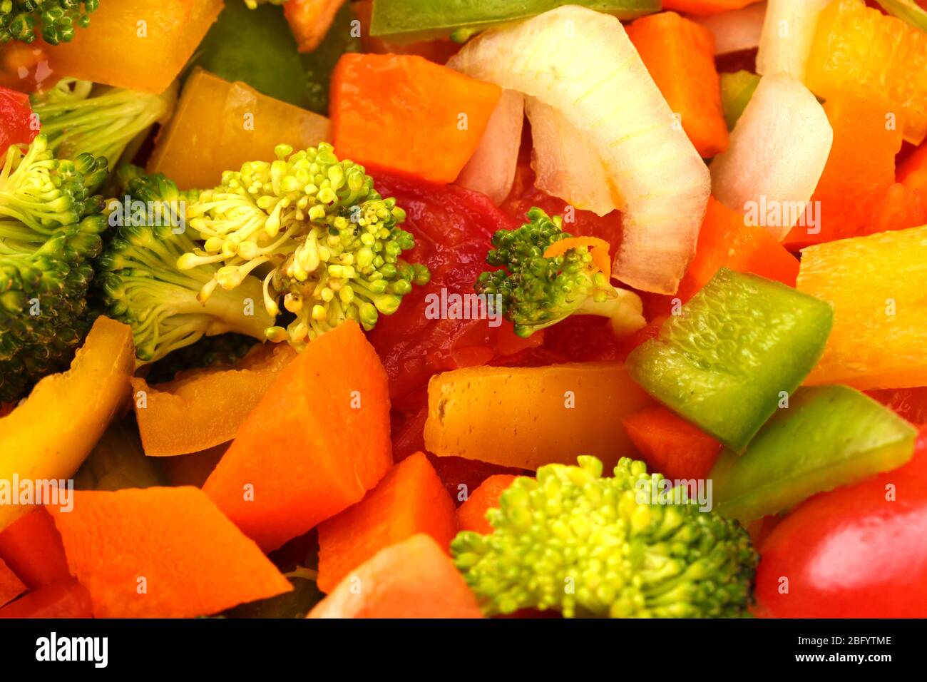 Vegetable stew background, macro Stock Photo - Alamy