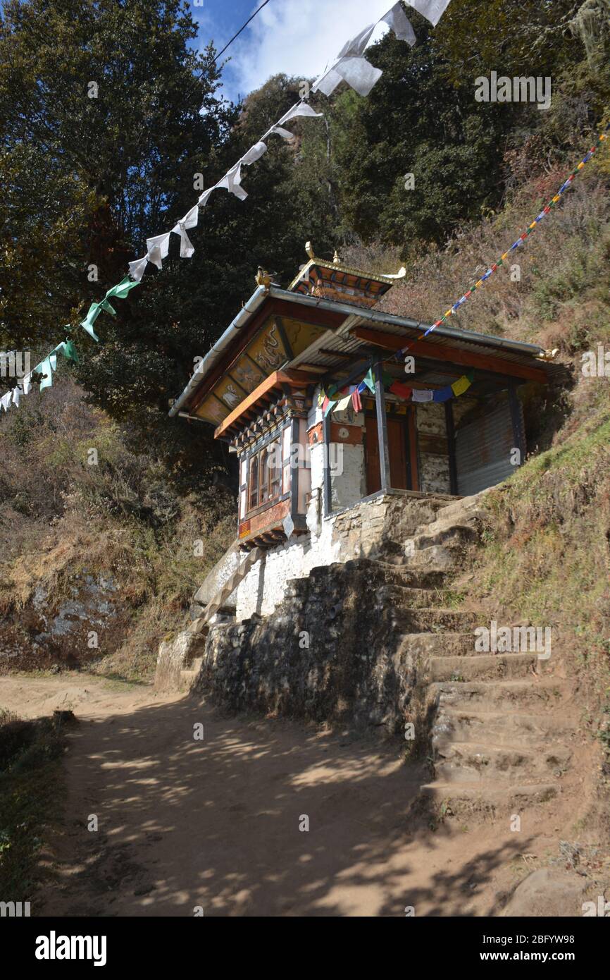 The hike to the Tiger's Nest monastery (also known as the Taktsang ...