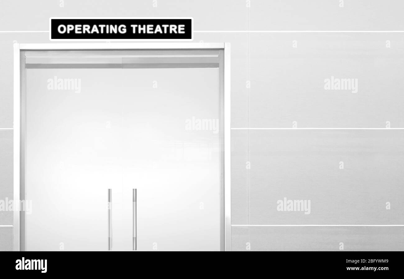 Empty operating room Black and White Stock Photos & Images - Alamy