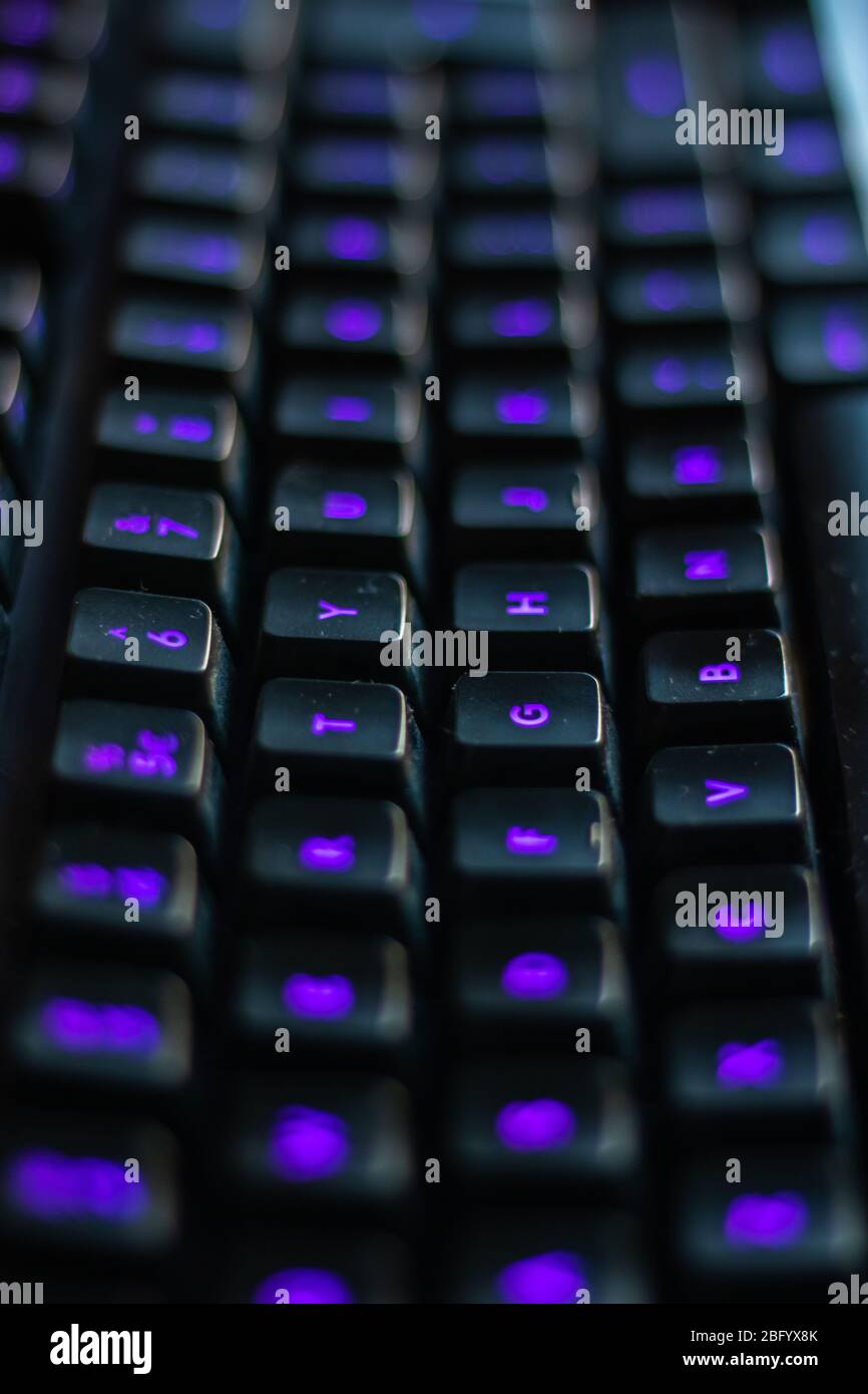 Black keyboard letters hi-res stock photography and images - Alamy