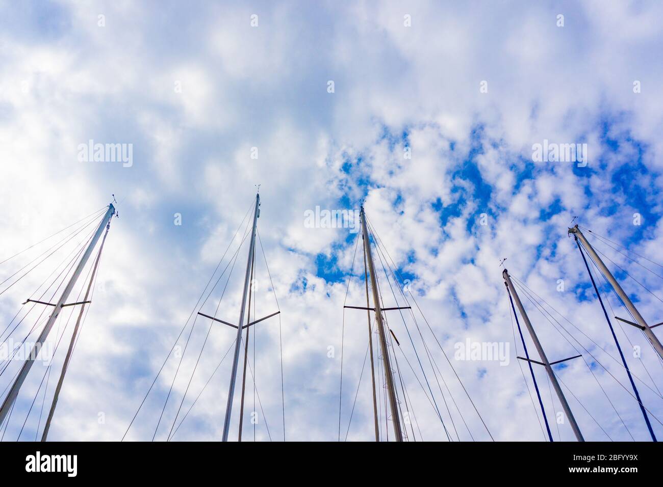 Group mast hi-res stock photography and images - Alamy