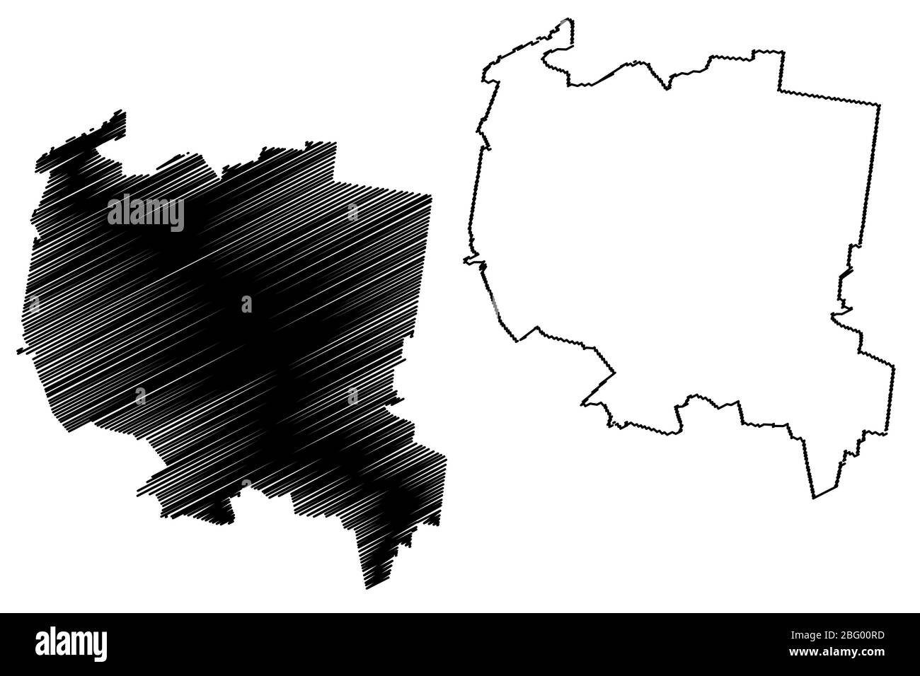 Map of bialystok hi-res stock photography and images - Alamy