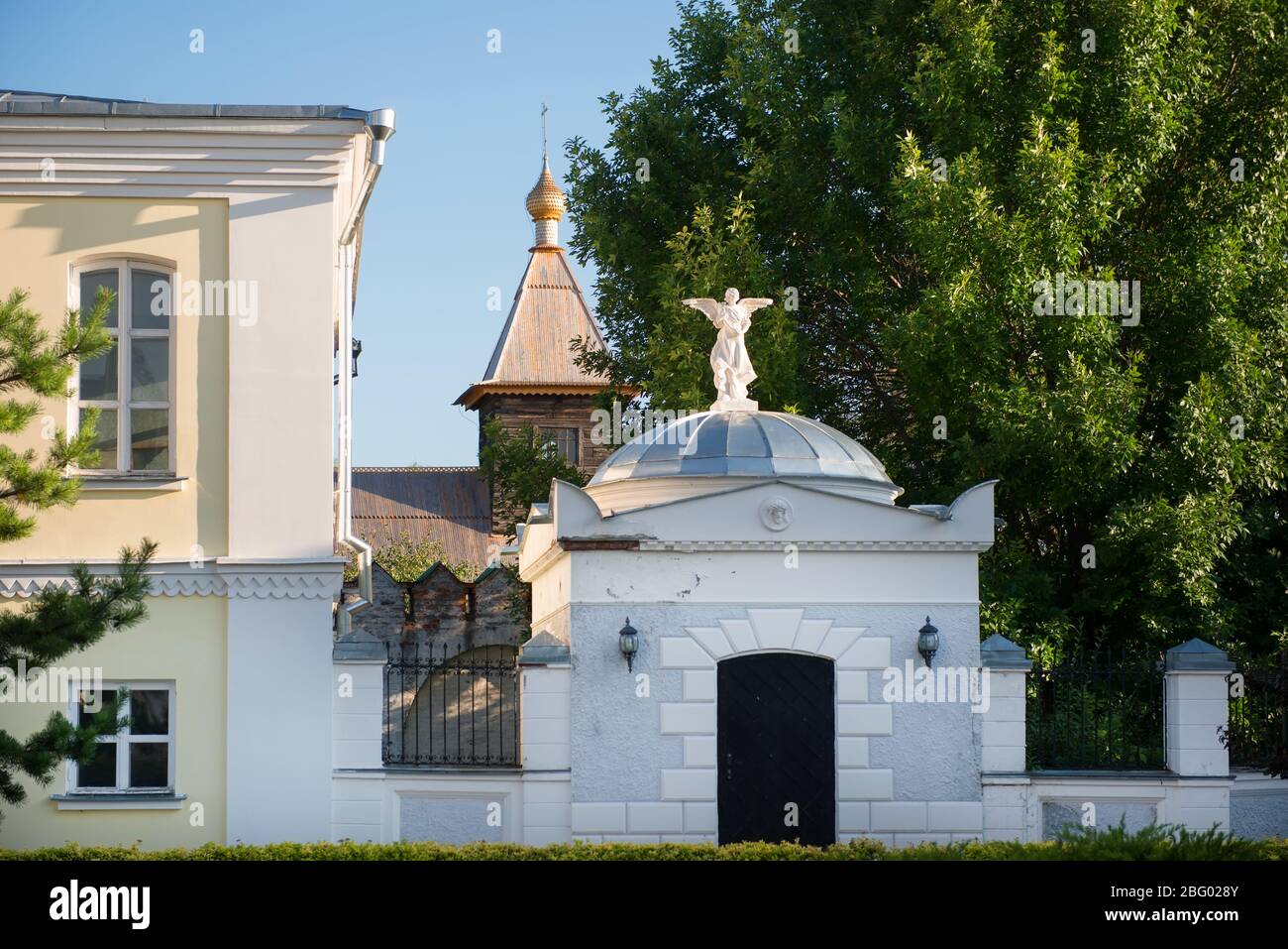 Monastic architecture in the Annunciation Monastery in Murom, Vladimir ...