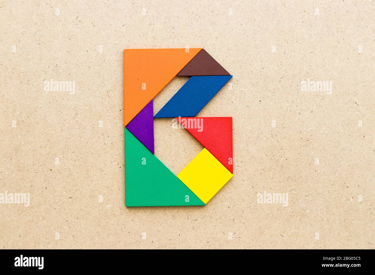 Tangram b hi-res stock photography and images - Alamy