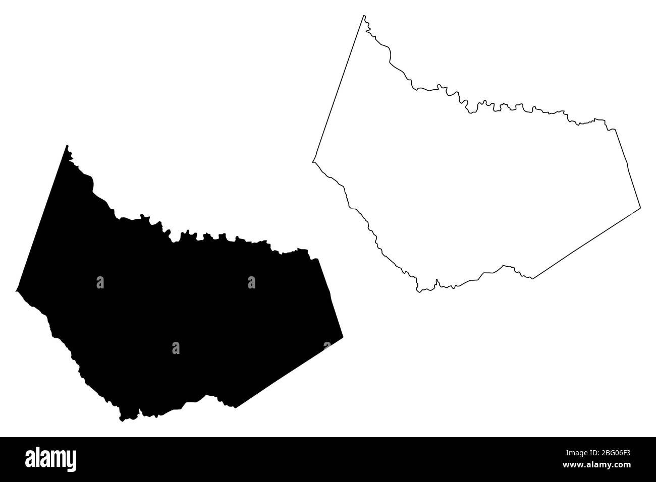 Barrow vector outline map hi-res stock photography and images - Alamy