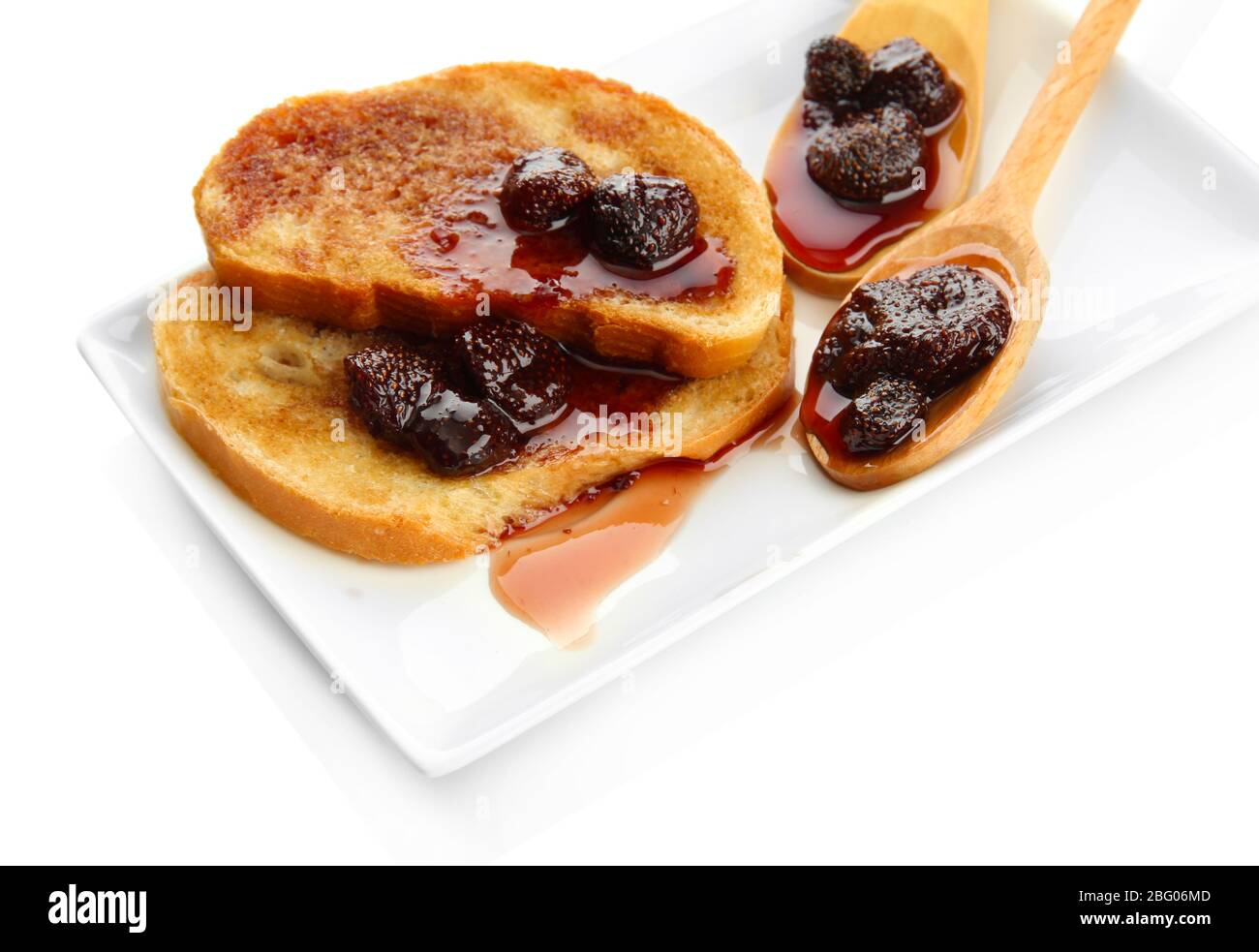 Toast bakery cafe Cut Out Stock Images & Pictures - Alamy
