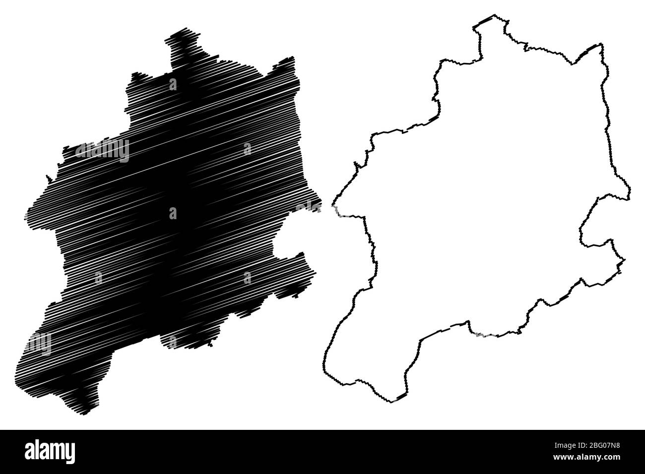 Bielsko-Biala City (Republic of Poland, Silesian Voivodeship) map ...