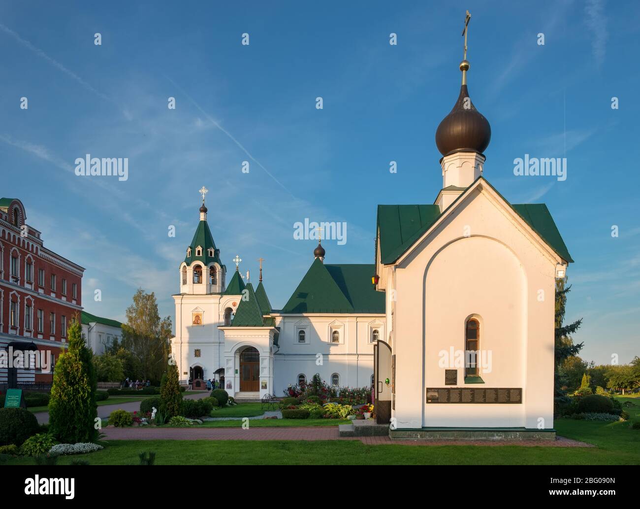 MUROM, RUSSIA - AUGUST 24, 2019: Chapel of St. George the Victorious in ...