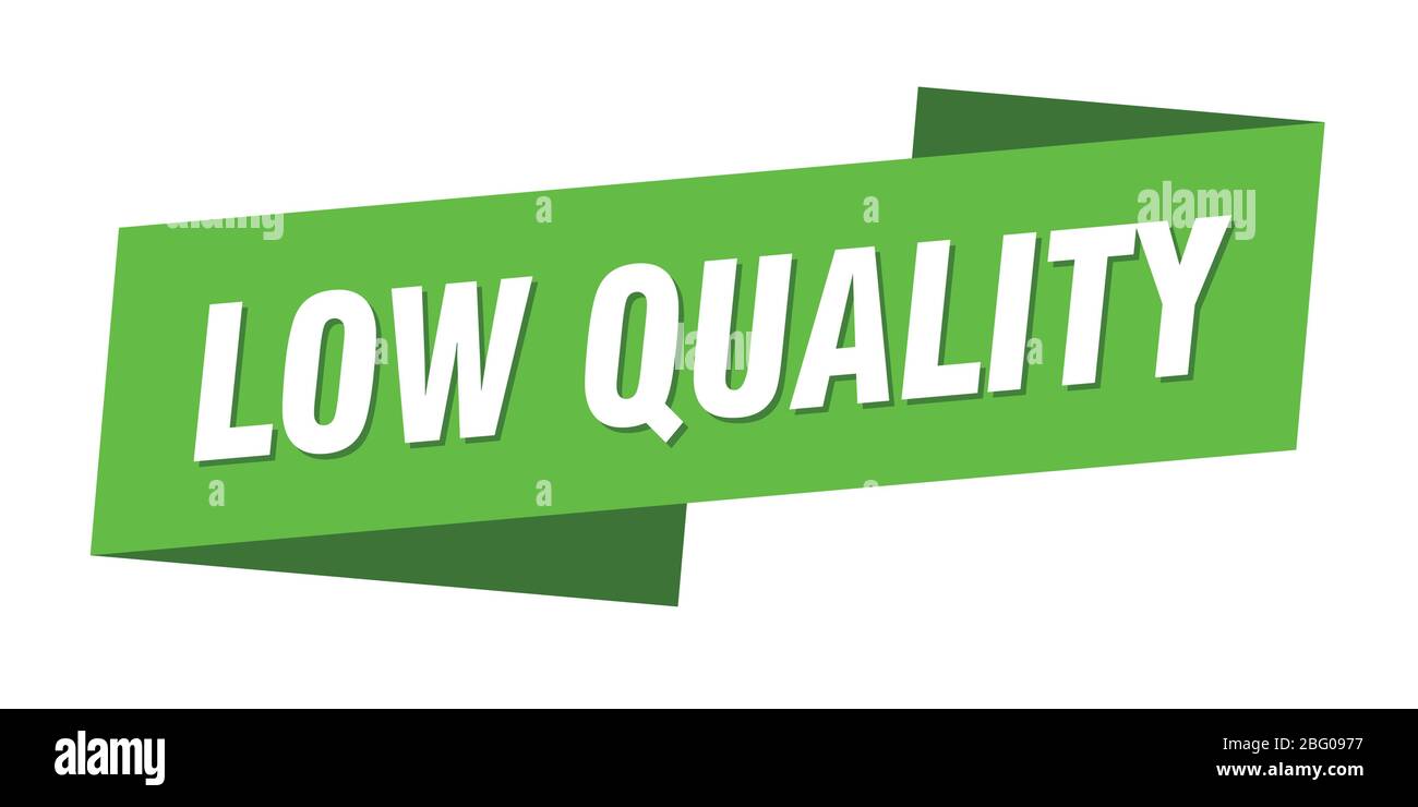 Low quality banner template Stock Vector Images - Alamy