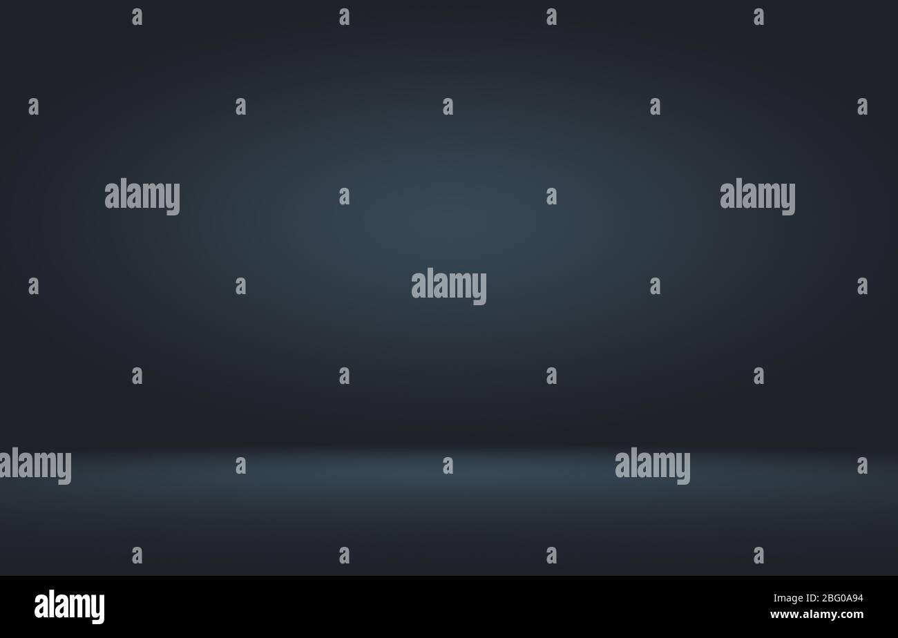 Product showcase spotlight on black gradient background Stock Photo - Alamy