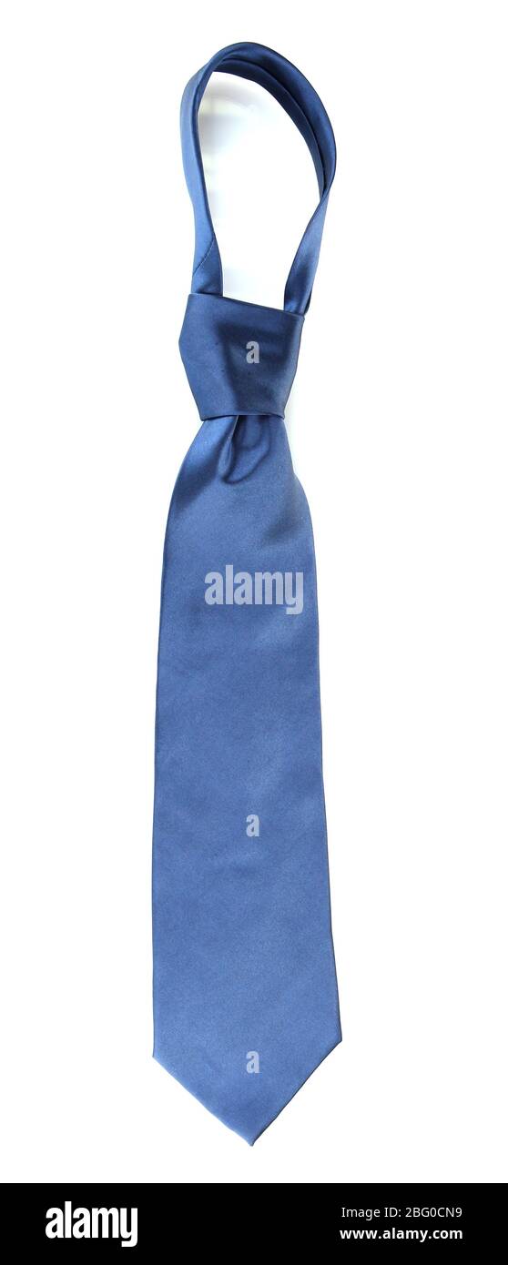 Color tie isolated on white Stock Photo - Alamy