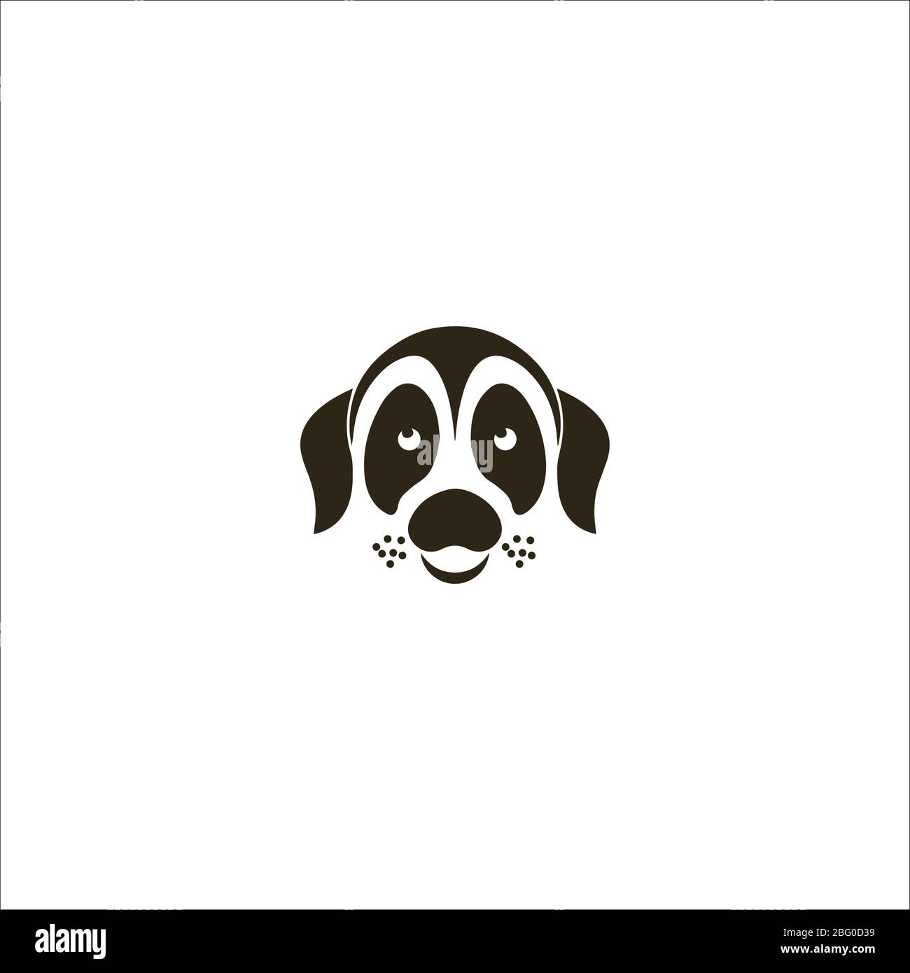 Animal dog logo vector design templates Stock Vector Image & Art - Alamy
