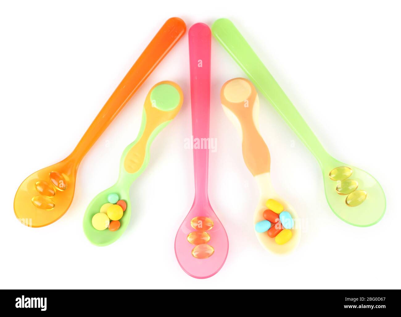 Plastic dosage spoons hi-res stock photography and images - Alamy