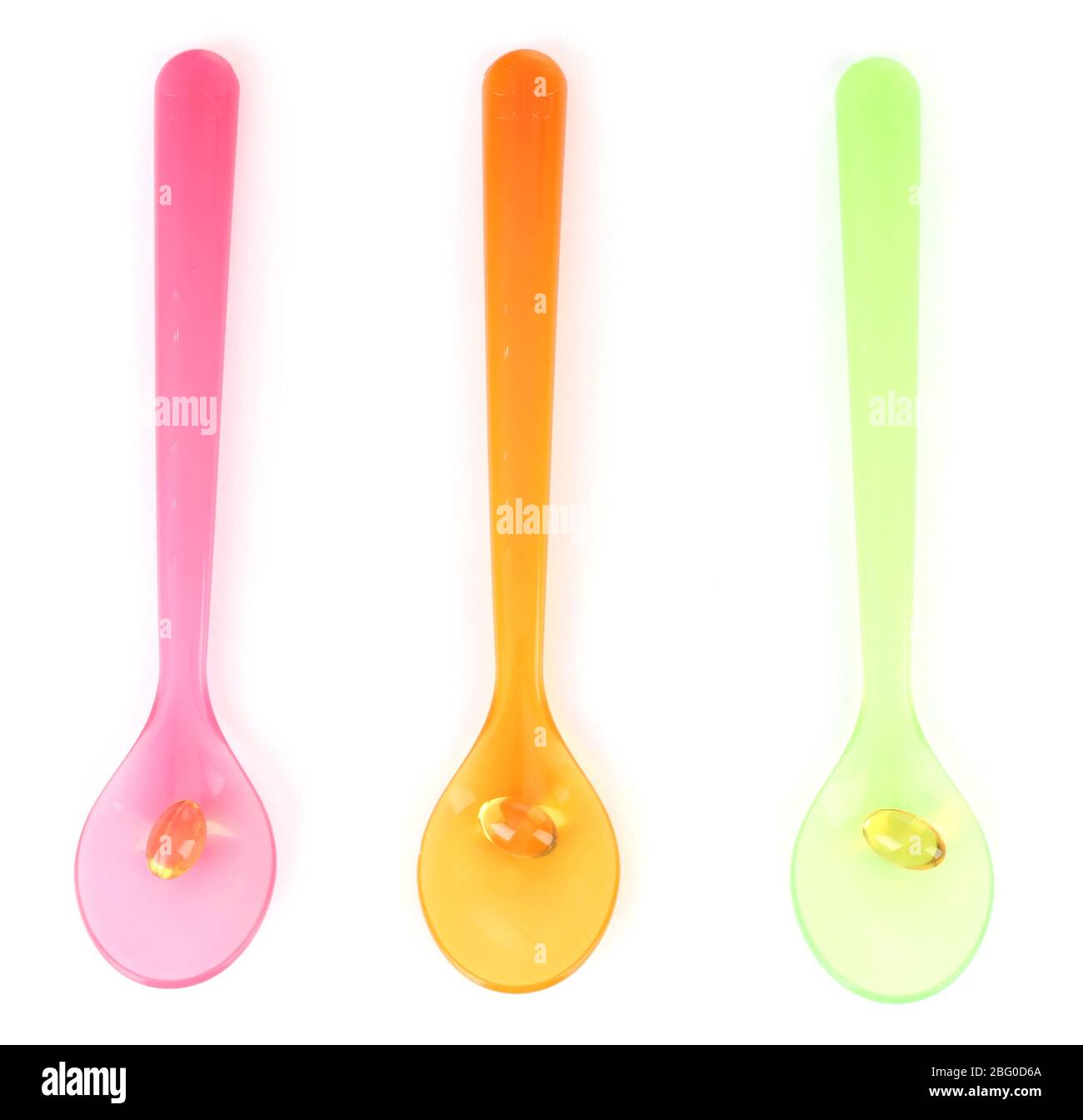 Plastic dosage spoons hi-res stock photography and images - Alamy