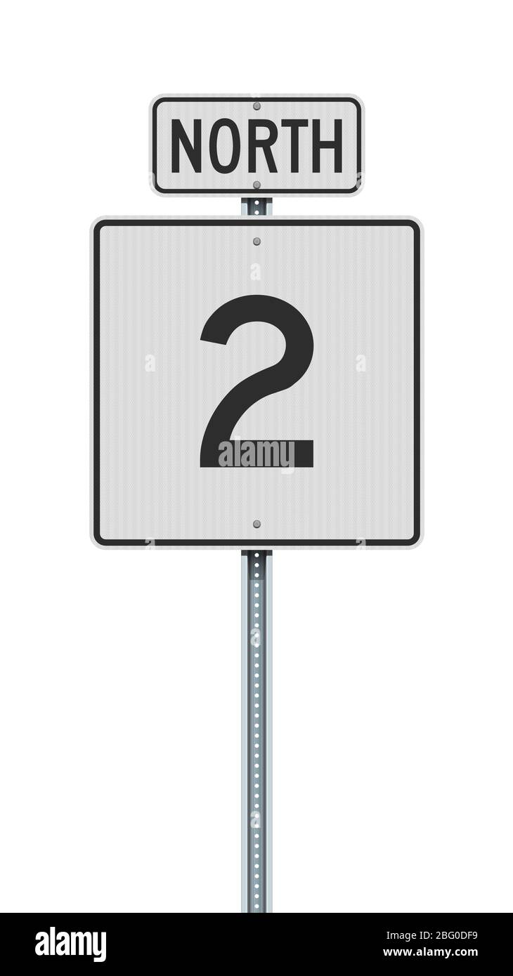 Vector illustration of the Massachusetts State Highway road sign on ...