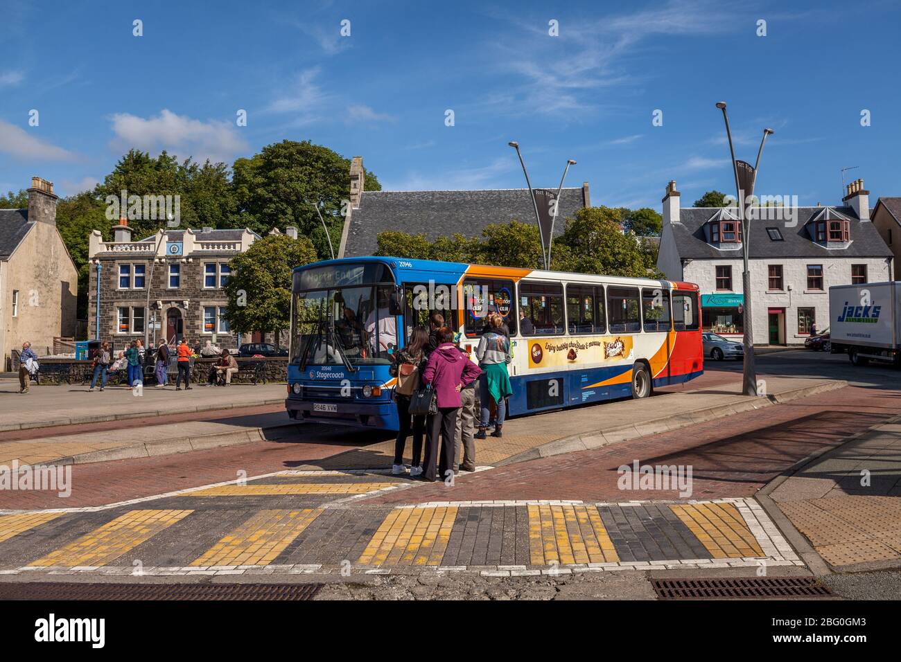 Portree Bus High Resolution Stock Photography and Images - Alamy