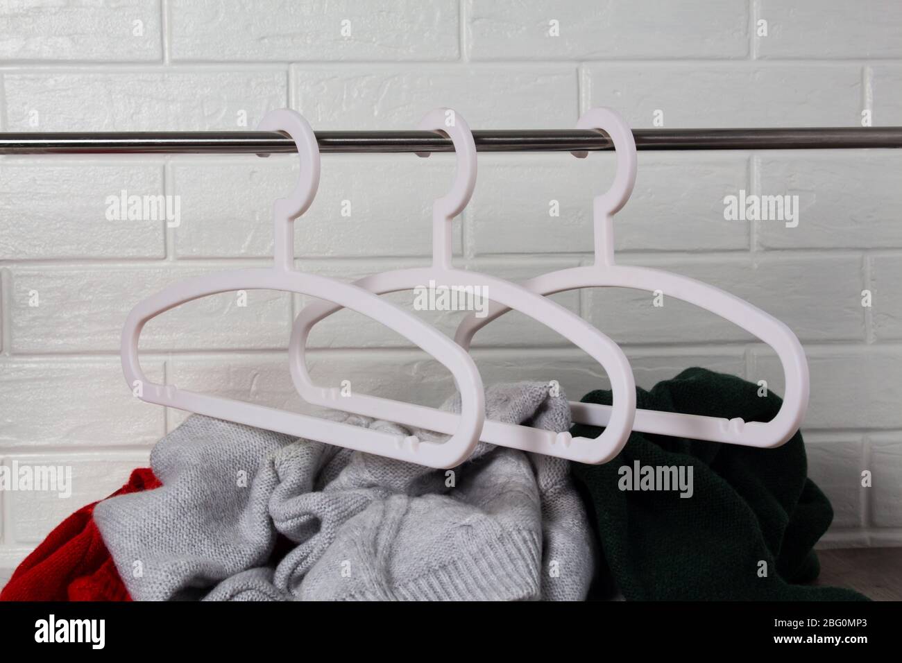 Piles Of Empty Clothes