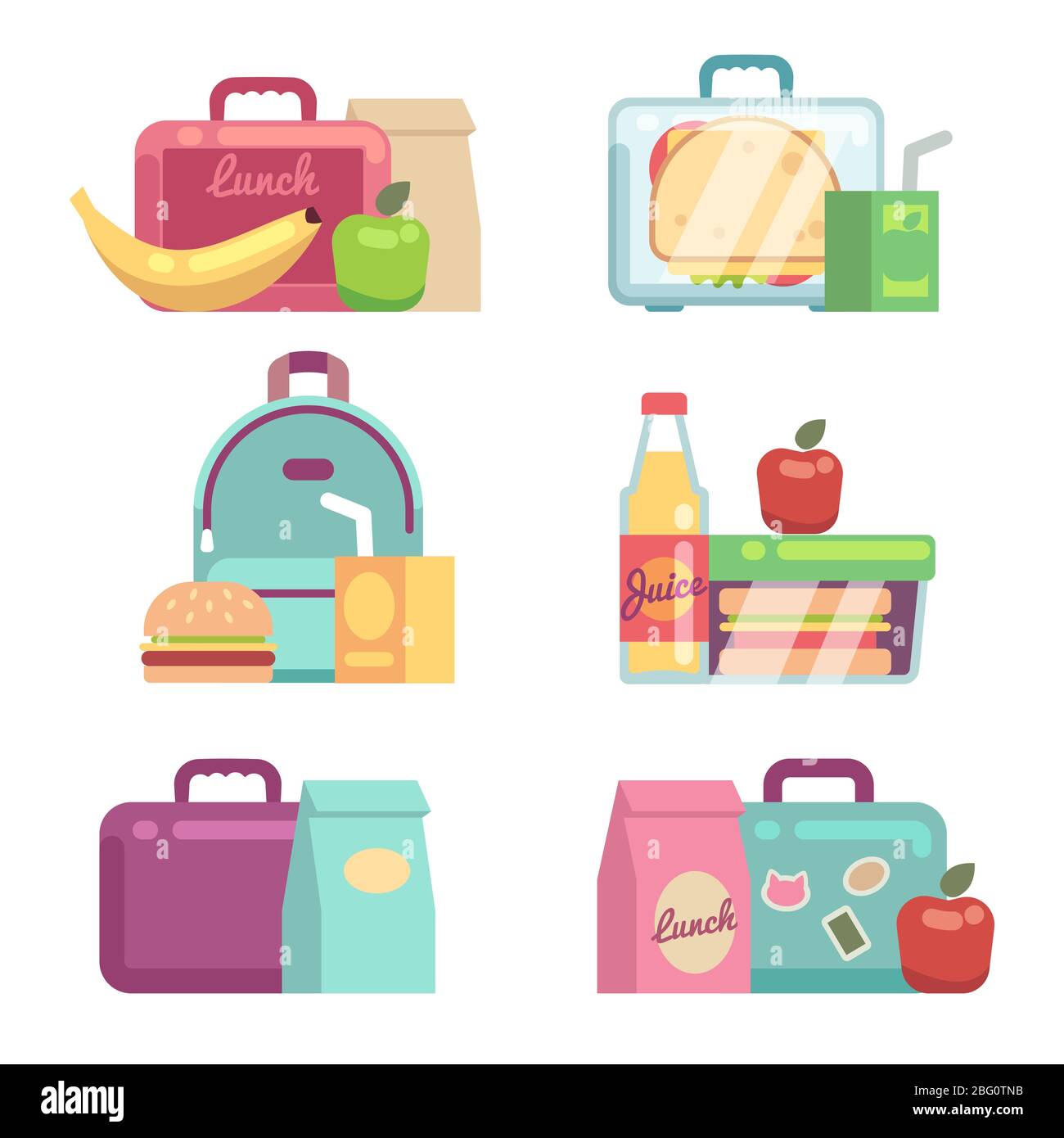 Kids Lunch Time Clip Art