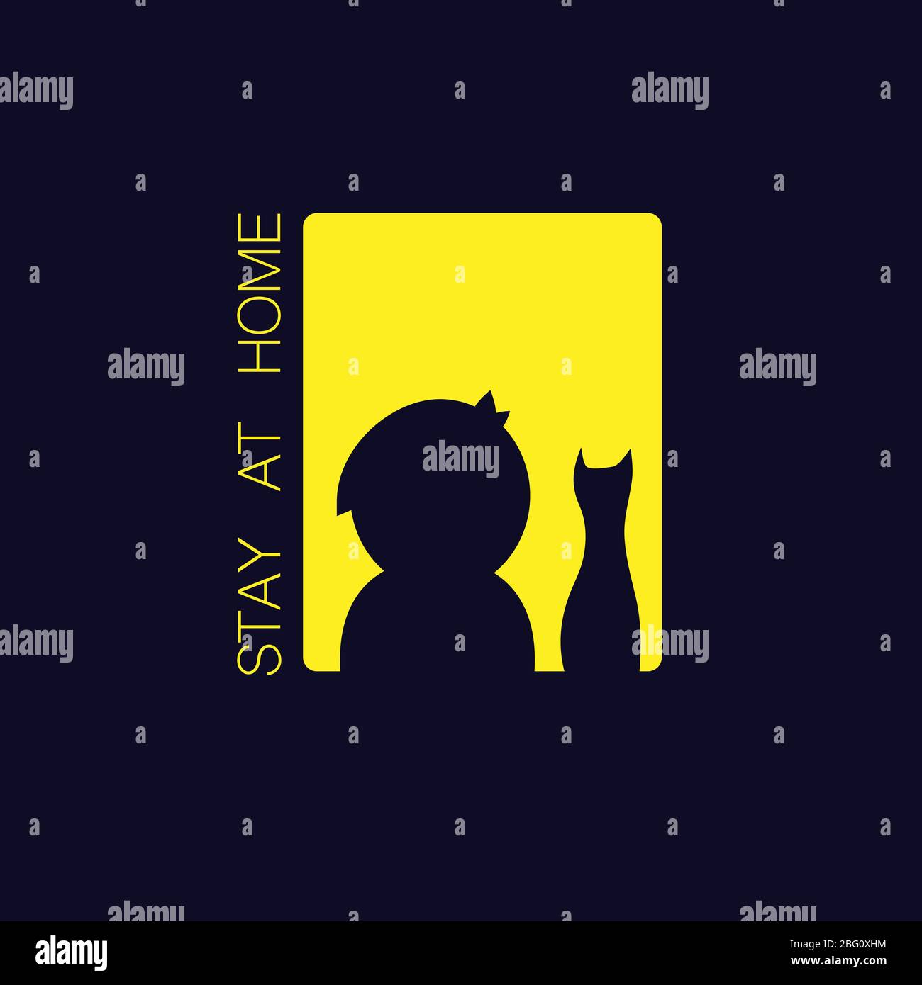 Home light people Stock Vector Images - Alamy