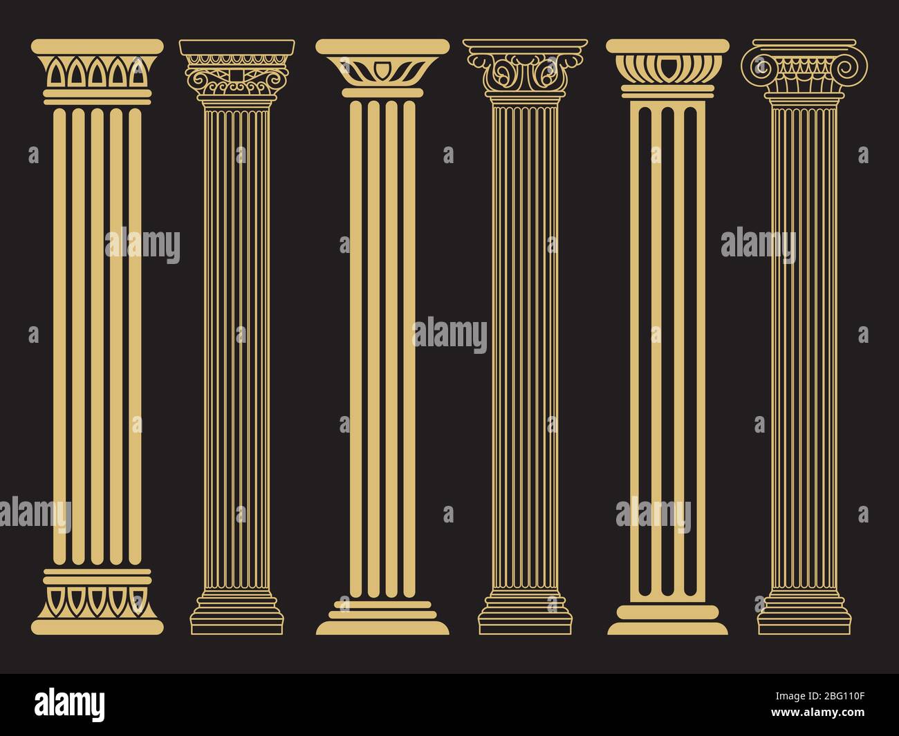 Architecture Column Styles