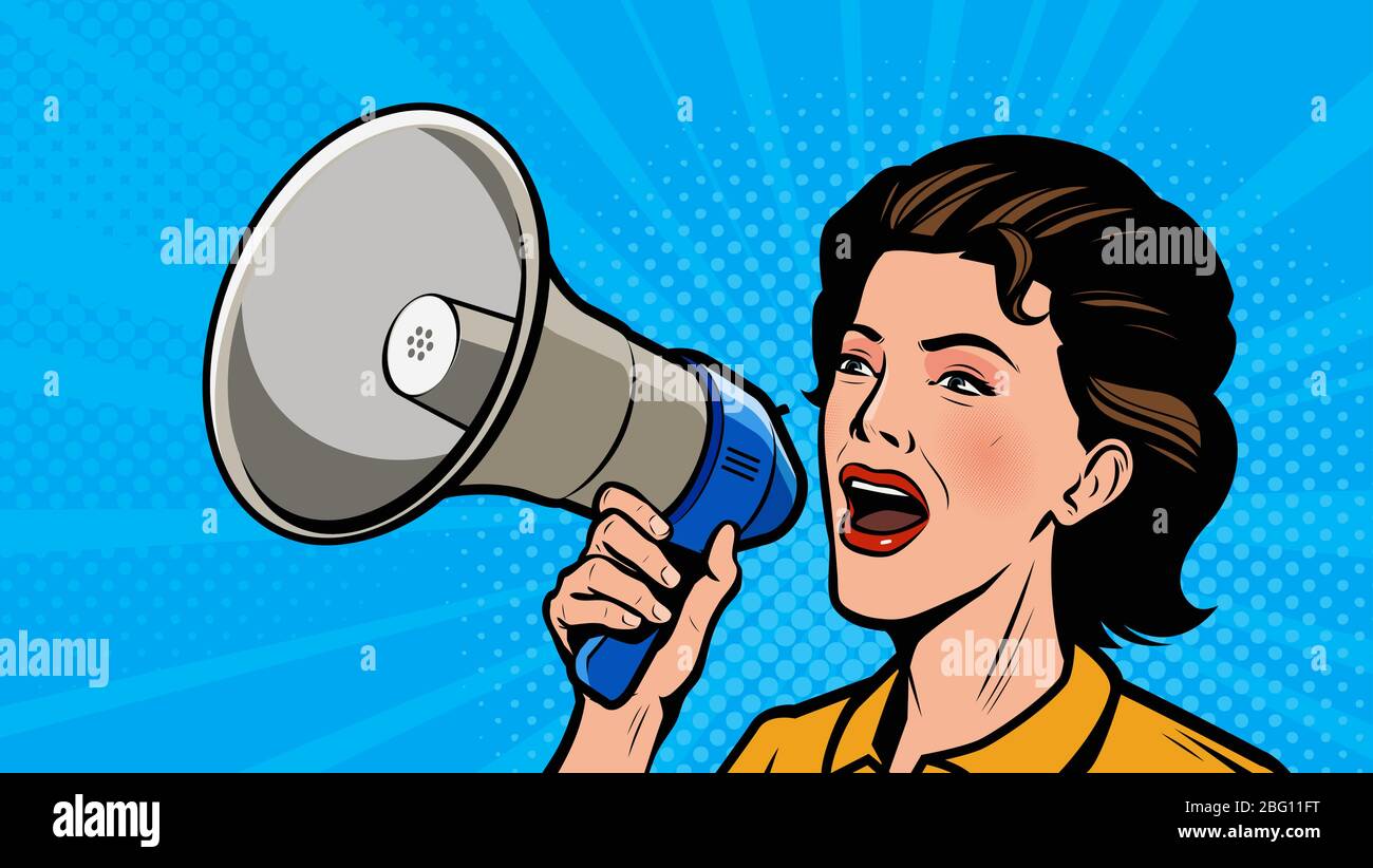 Speaking loudly hi-res stock photography and images - Alamy