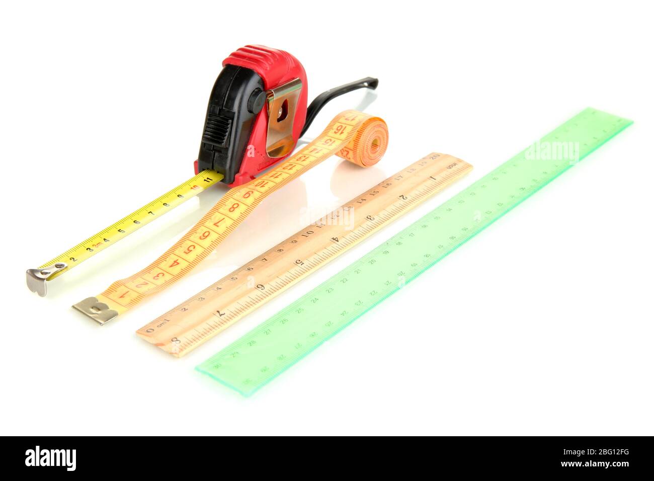 Measures dimensions Cut Out Stock Images & Pictures - Alamy