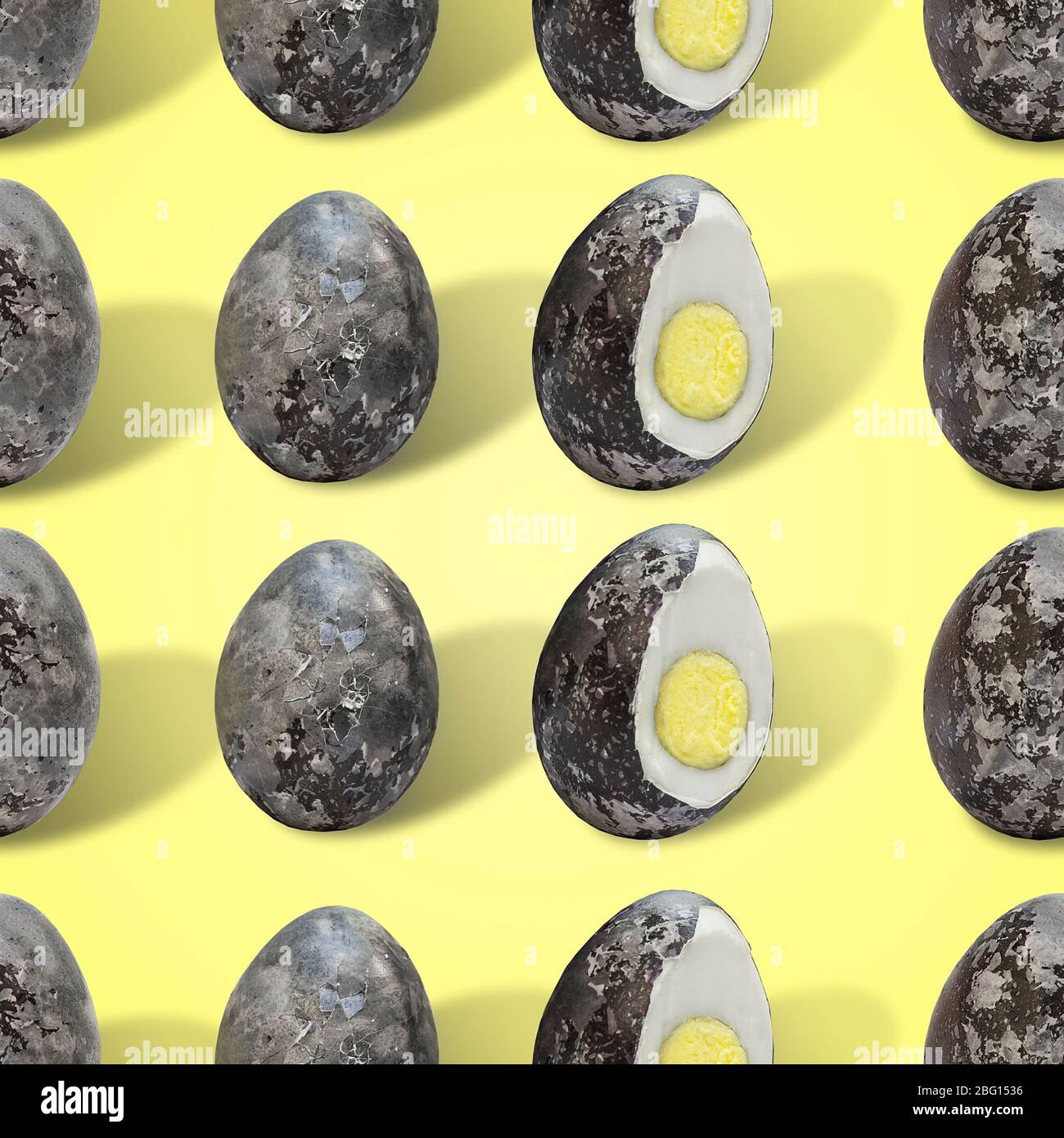 egg pattern with shadow on the background of marble texture Stock Photo ...