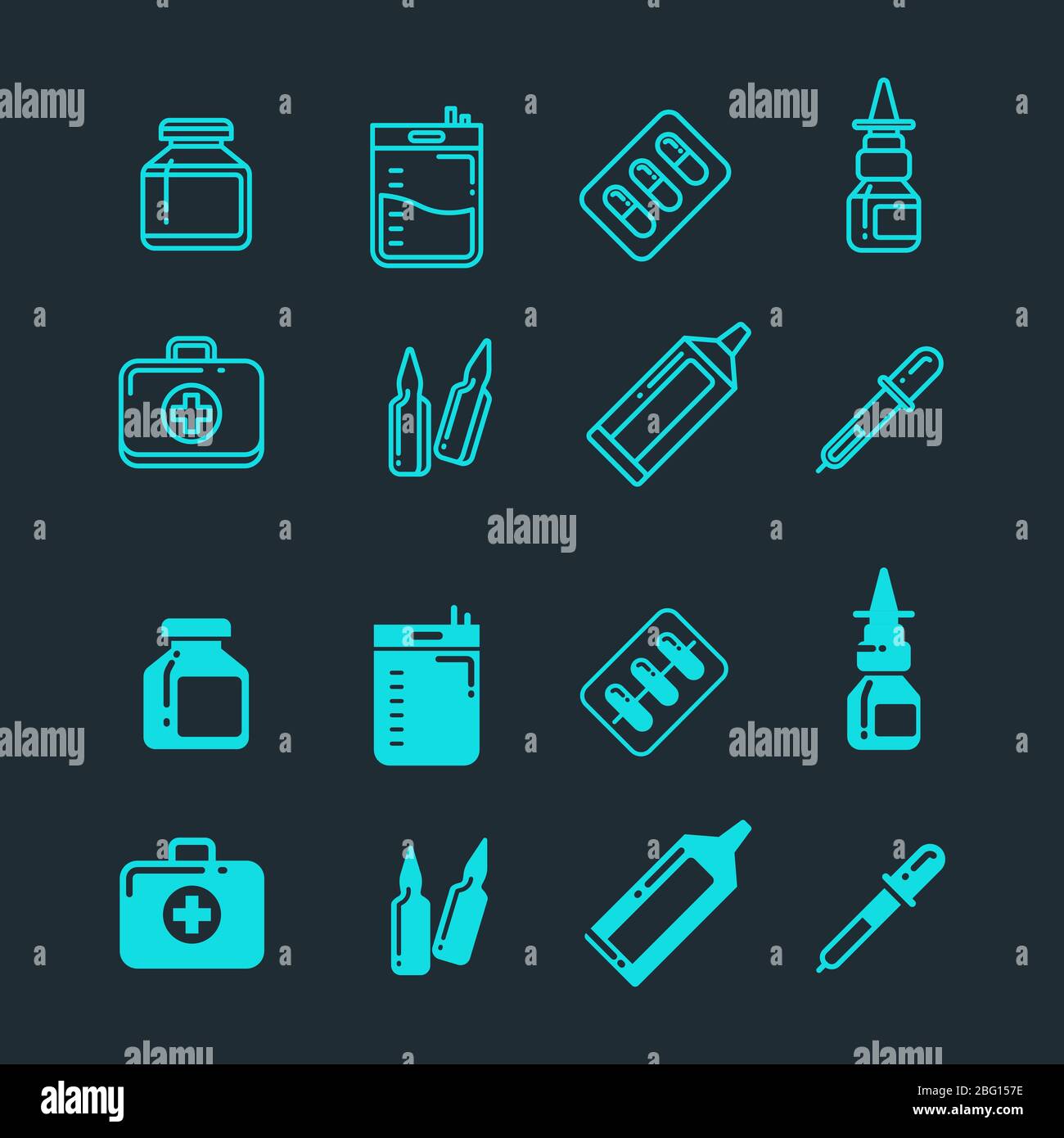 Medication drugs medicine pill Stock Vector Images - Alamy