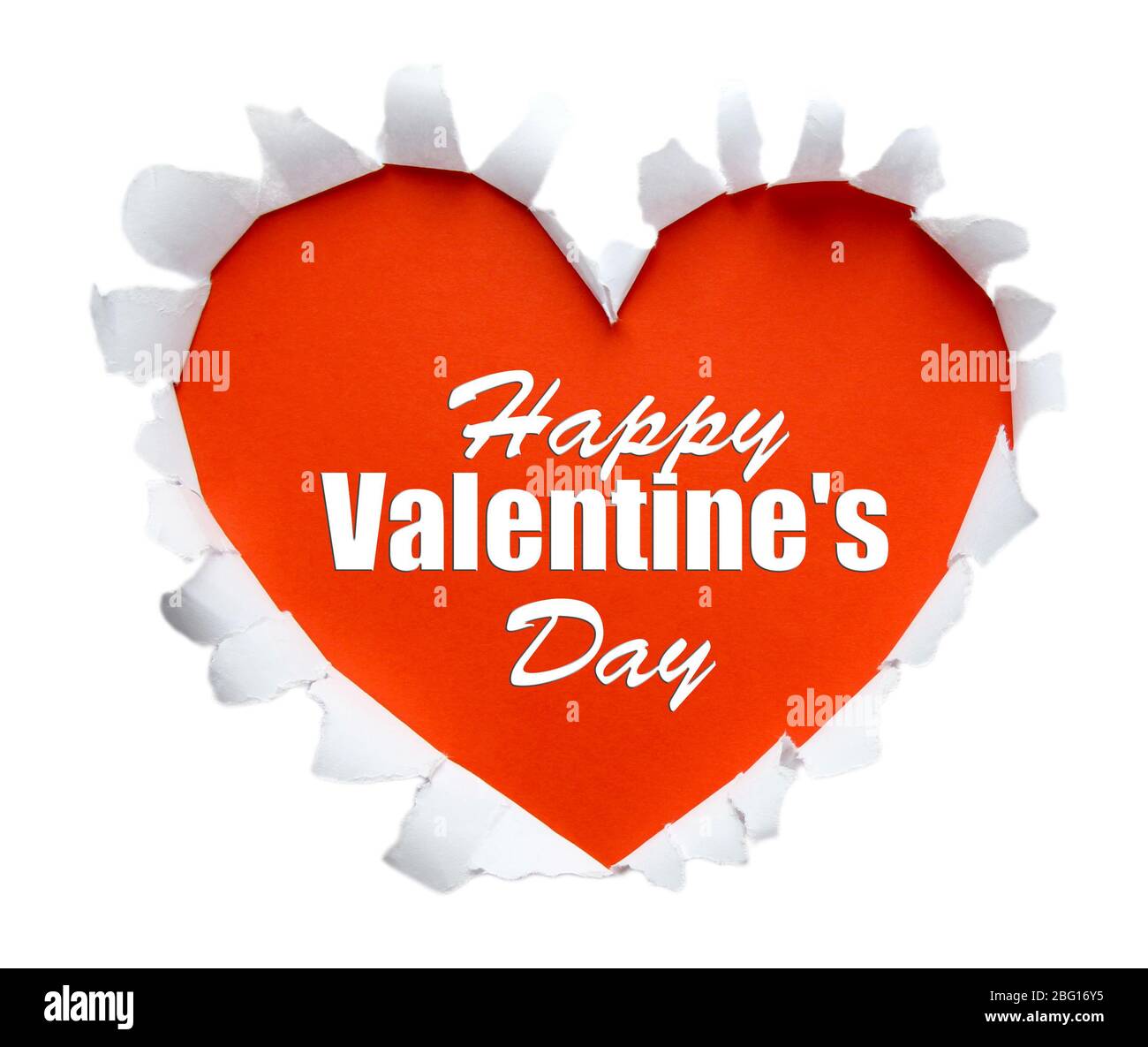 Torn heart shape Cut Out Stock Images & Pictures - Alamy