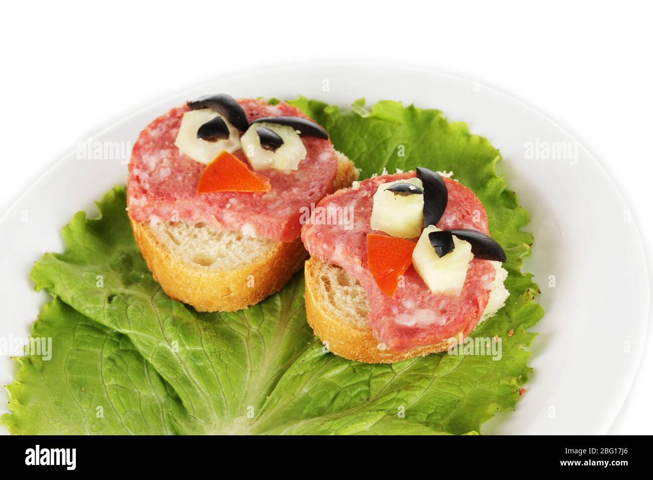 Angry food face plate hi-res stock photography and images - Alamy