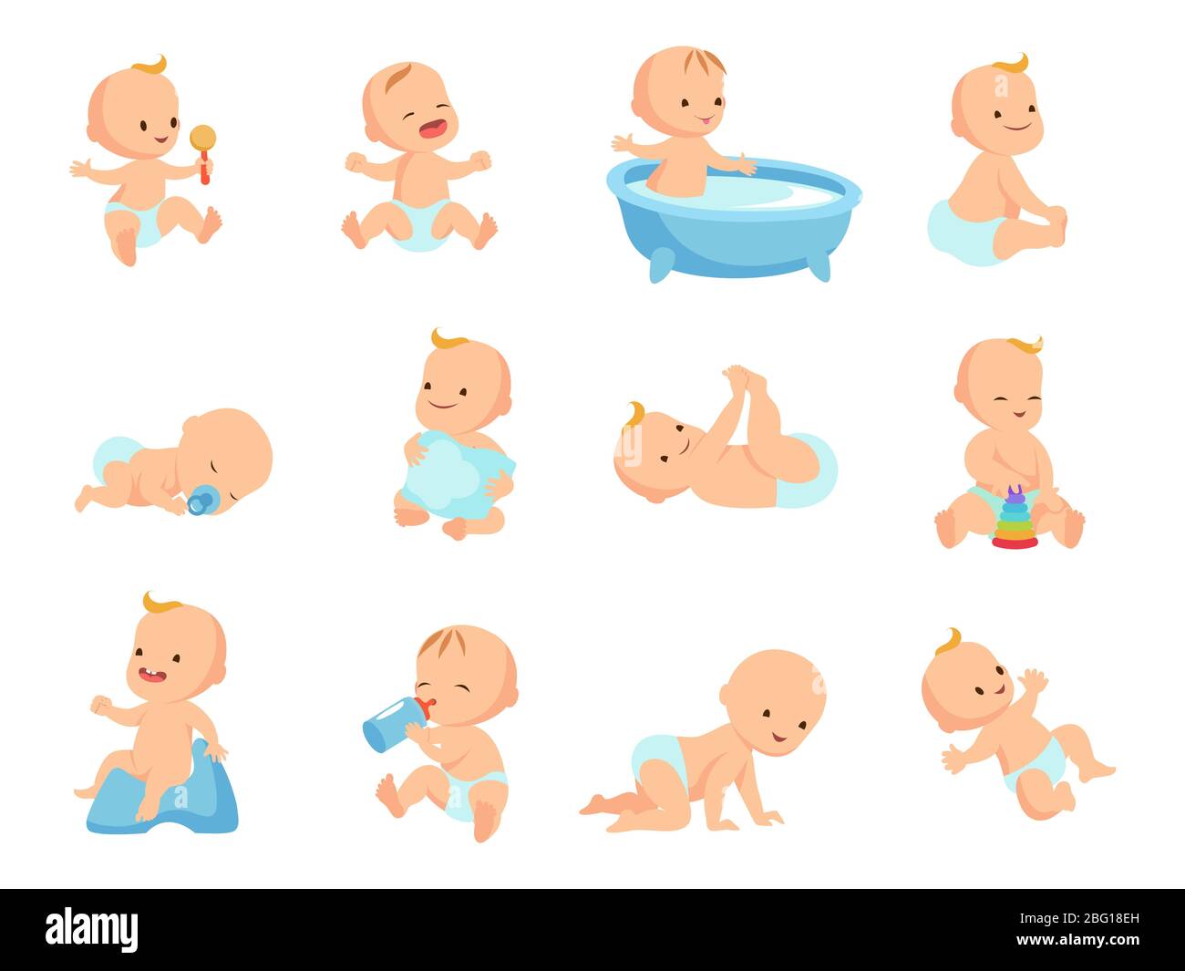 Baby girl drawing Cut Out Stock Images & Pictures - Alamy