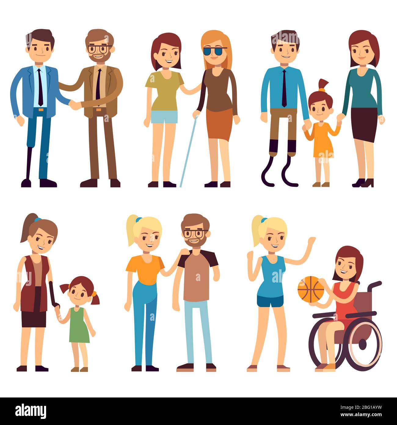 Disabled People Clipart